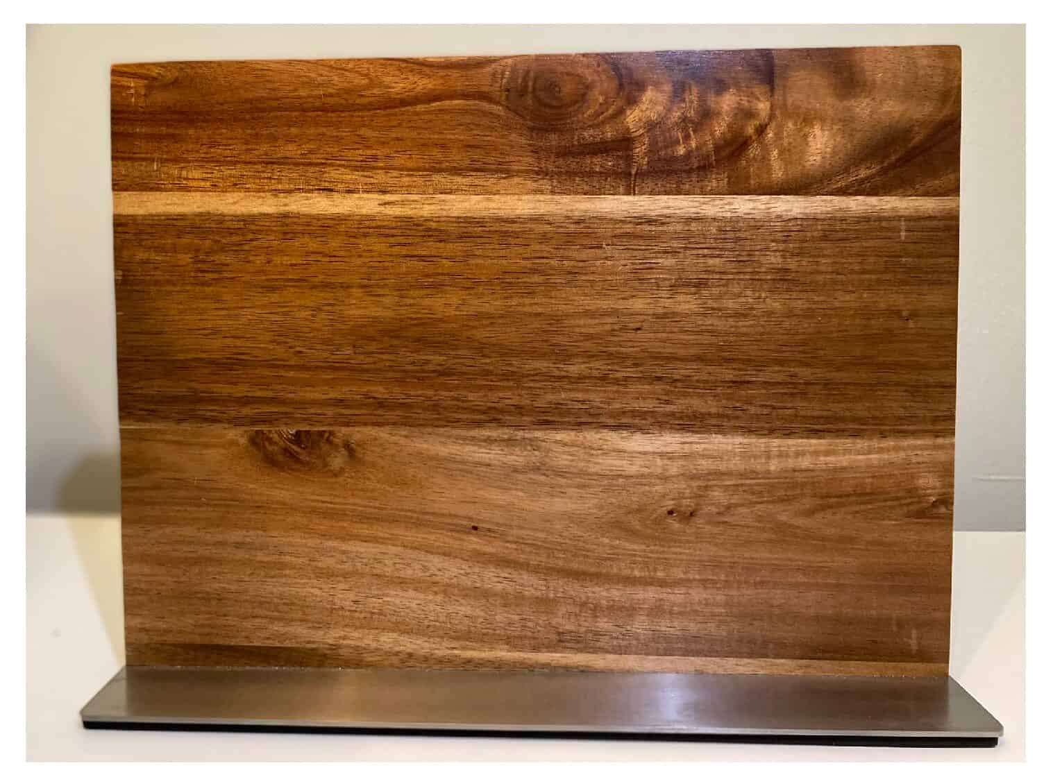 Double Sided Acacia Magnetic Knife Block 11.75″ x 8″ – CUTTING EDGE GIFTS